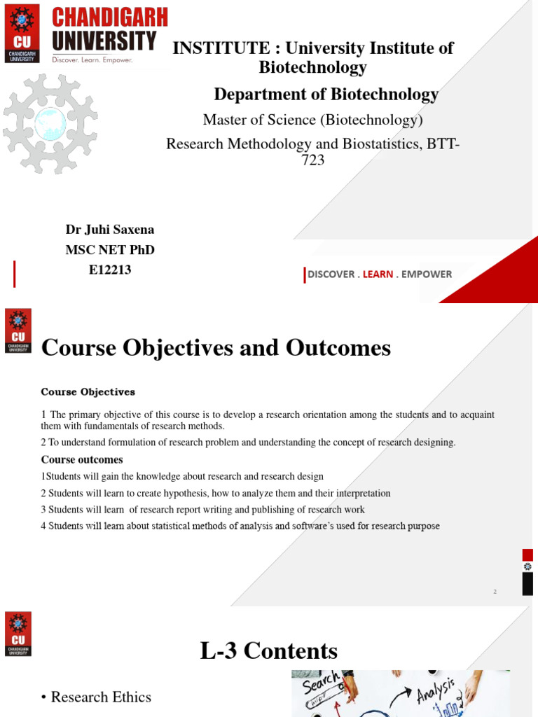 Lecture 3 Research Ethics | PDF | Decision Making | Methodology