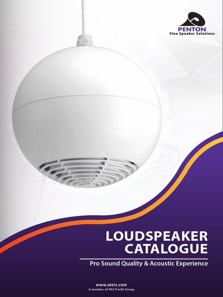 Loudspeaker Catalogue: Pro Sound Solutions | PDF | Loudspeaker | Sound ...