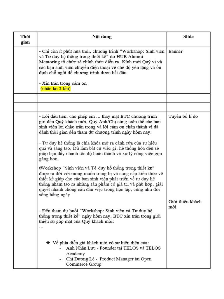 MC Script WS BAM 13 - 1 - 2024 | PDF
