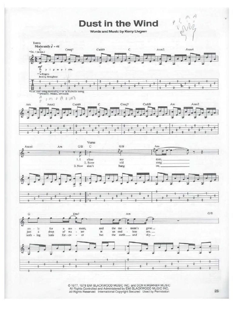 Dust in The Wind | PDF