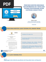 Panduan Pendaftaran PSE Domestik | PDF