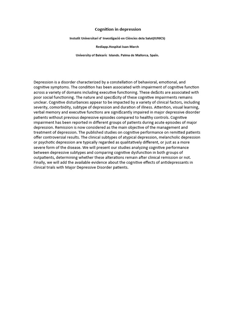 Cognition Roma Abstract | PDF