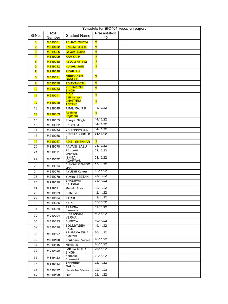 Talk Schedule | PDF