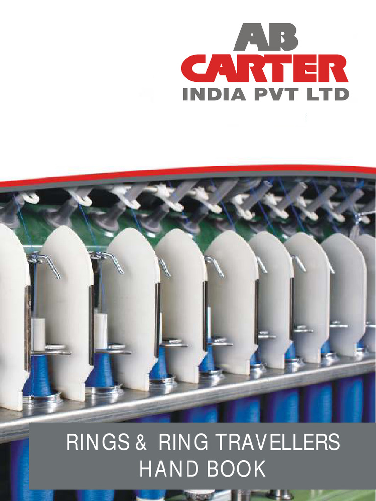 AB Carter Technical Hand Book | PDF | Spinning (Textiles) | Yarn