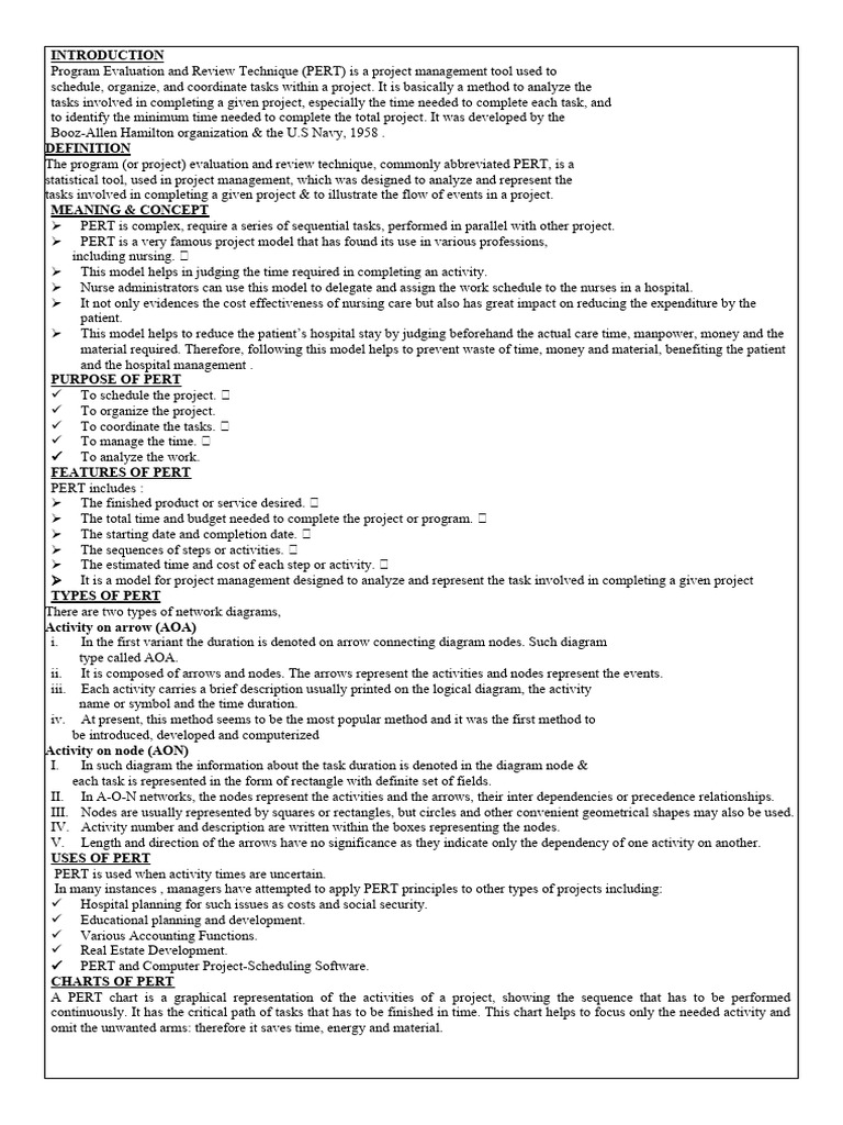 Document On Pert | PDF | Applied Mathematics