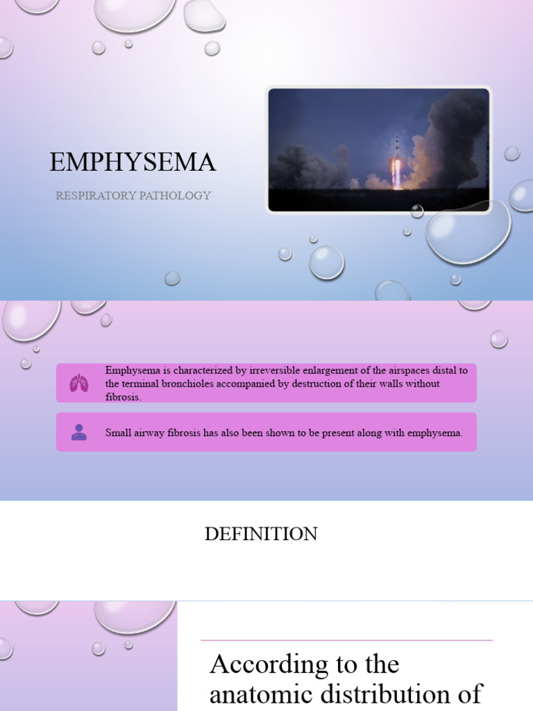 emphy | PDF | Chronic Obstructive Pulmonary Disease | Lung