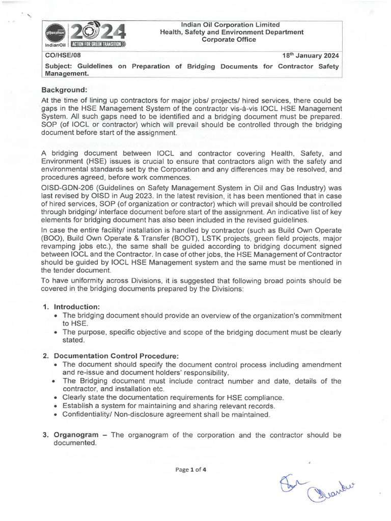 Guidelines On Preparation of Bridging Document-18012024 | PDF