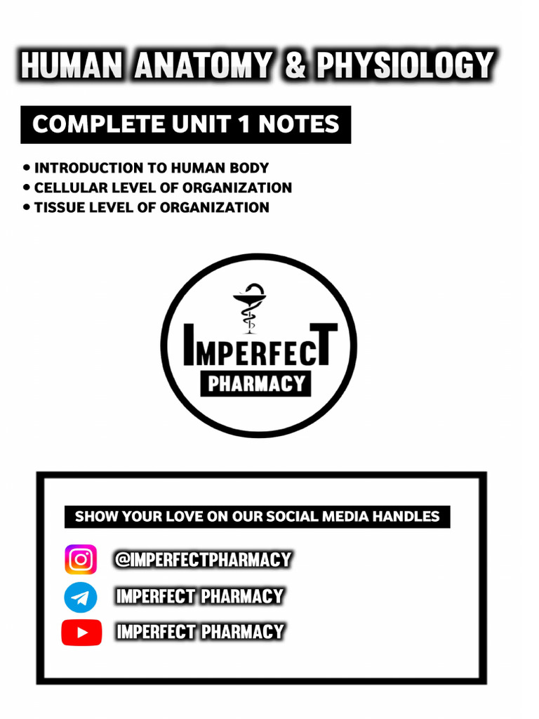 Hap™ Unit 1 (Imperfect Pharmacy) | PDF