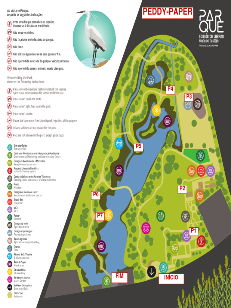 Regras e Atividades no Parque Ecológico | PDF | Aves | Ambiente natural