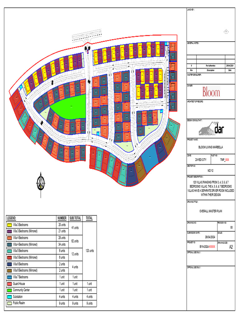 Marbella Site Master Plan 1 | PDF
