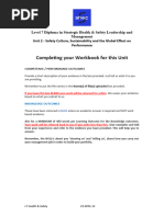 Safety Observation Tour SOT - Participants Workbook | PDF | Safety ...