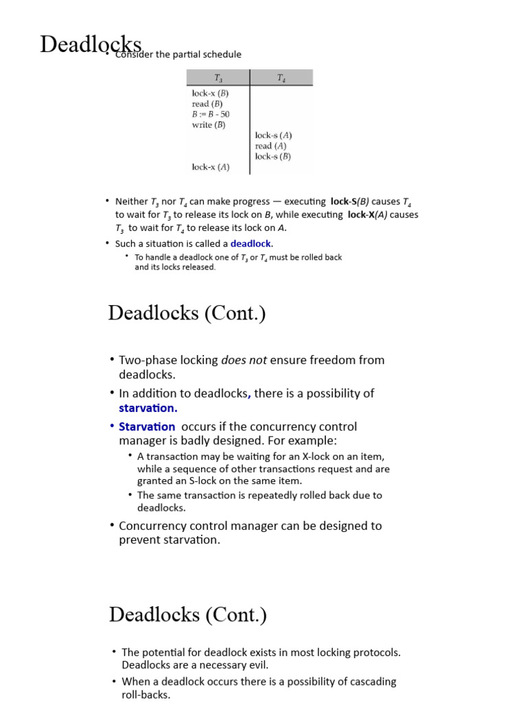 Deadlocks | PDF | Operating System Technology | Computer Data