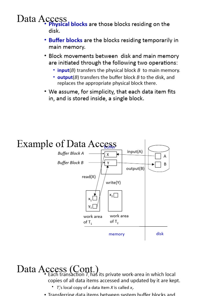 Data Access | Download Free PDF | Database Transaction | Data Buffer