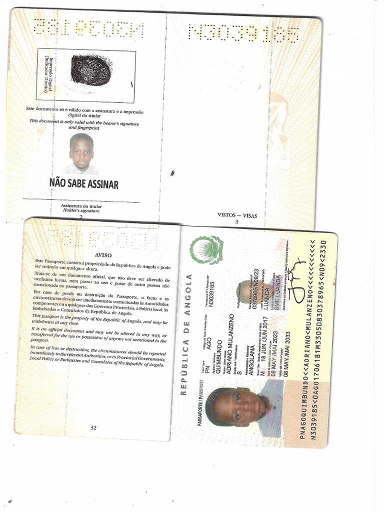 Passaporte Adriano | PDF