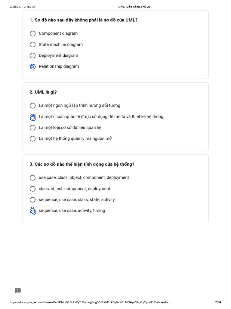 UML L P Sáng TH 2 | PDF