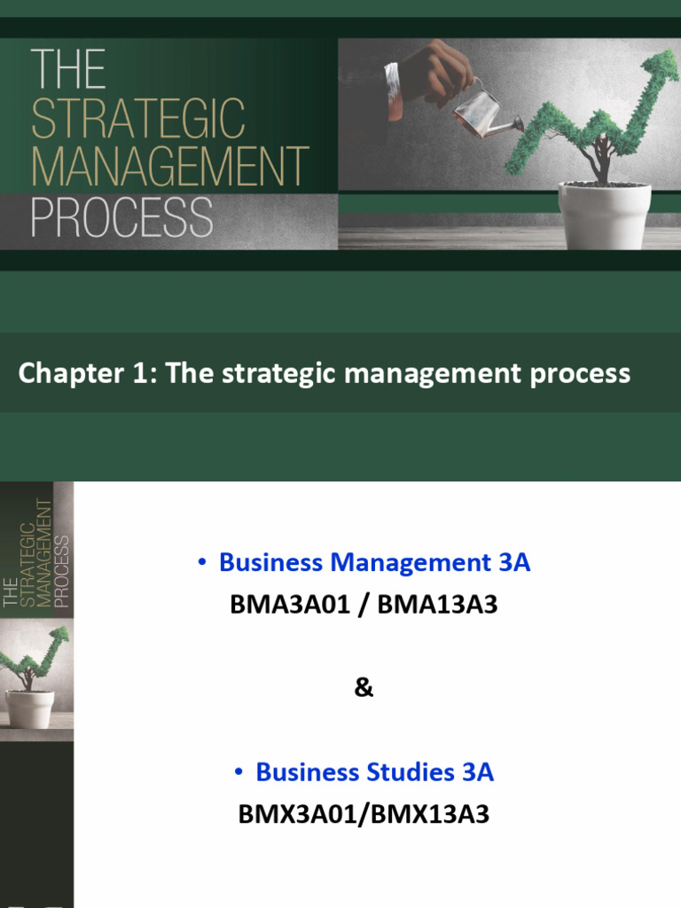Chapter 1 - 2024 A (Autosaved) APK Lecture | PDF | Strategic Management | Competitive Advantage