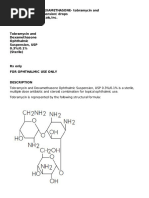 Dexatrol Eye/Ear Drops Overview | PDF | Diseases And Disorders ...