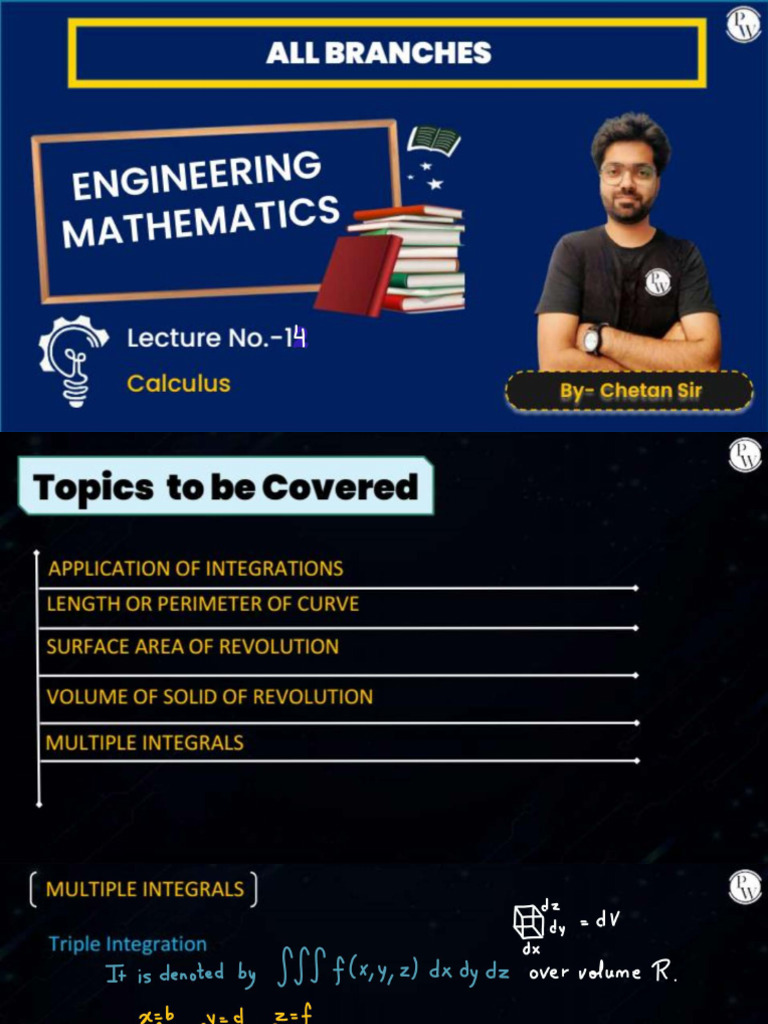 Calculus 14 - Class Notes | PDF Calculus 14 - Class Notes | PDF