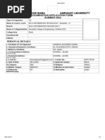 SGBAU Exam Form Submission Guide | PDF | Screenshot | Image Scanner