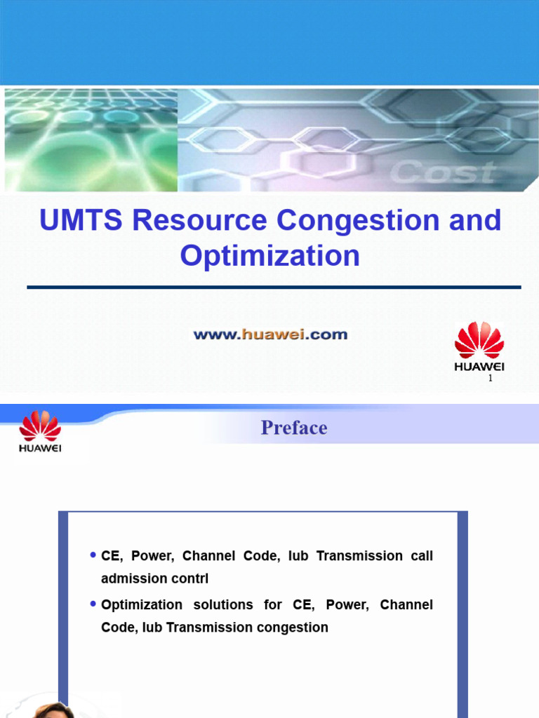 UMTS Resource Congestion and Optimization - Compatibility Mode - Repaired | PDF | Network ...