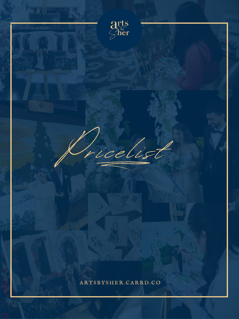 Arts by Sher Pricelist | PDF | Pricing | Market (Economics)