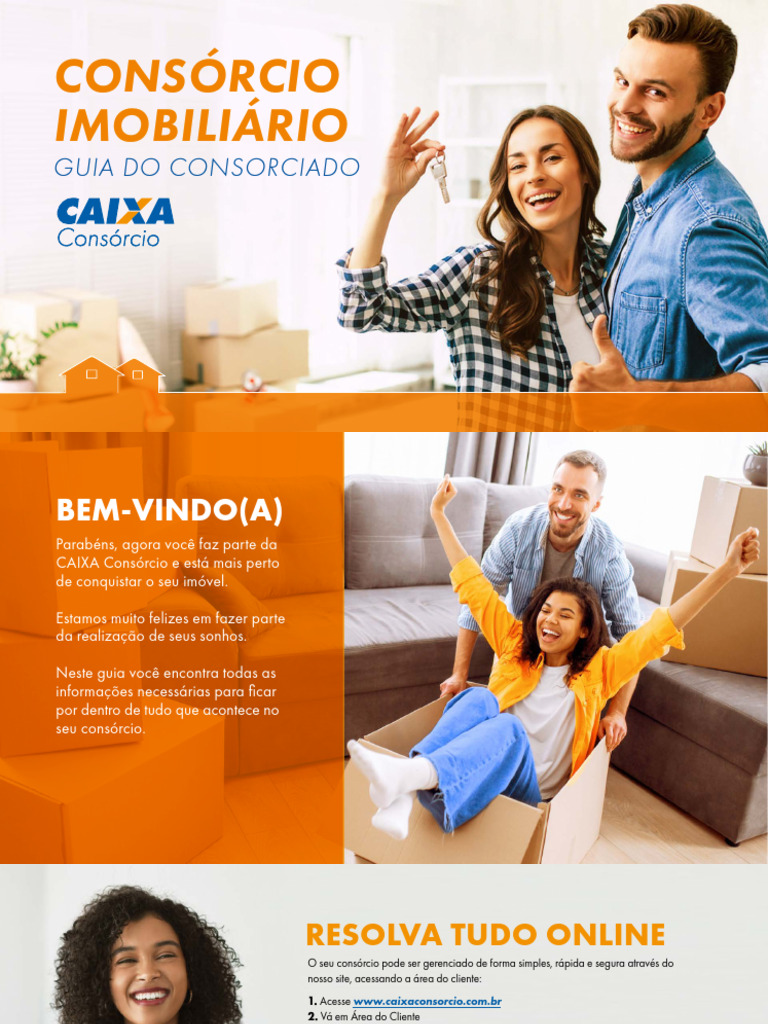 Guia do Consorciado CAIXA Imobiliário | PDF | Consórcio | Crédito