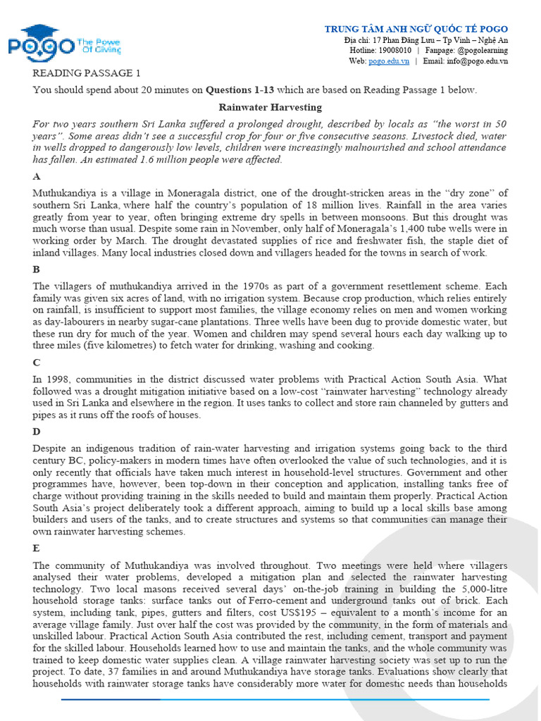 Reading Test 13 3 Passages | PDF | Elephant