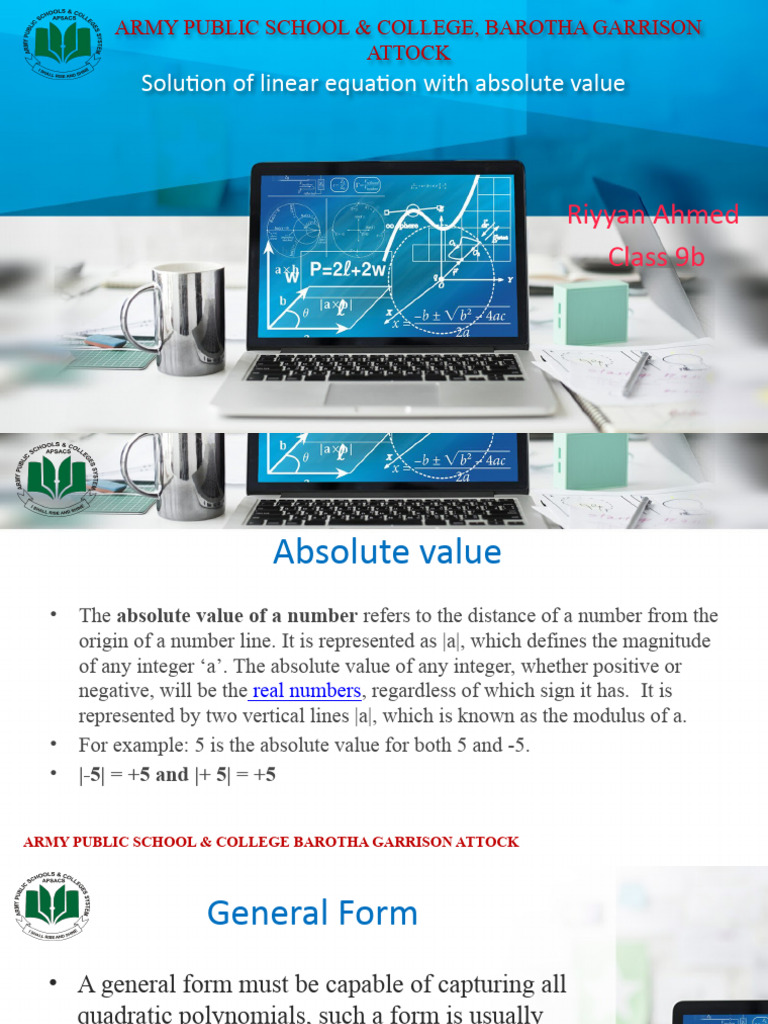 Math-Riyyan 9b Presentation | PDF