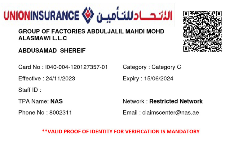 Employee ID Verification Notice | PDF | Law