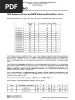 Accounting 9706 June 2024 Grade Threshold Table | PDF | Qualifications ...