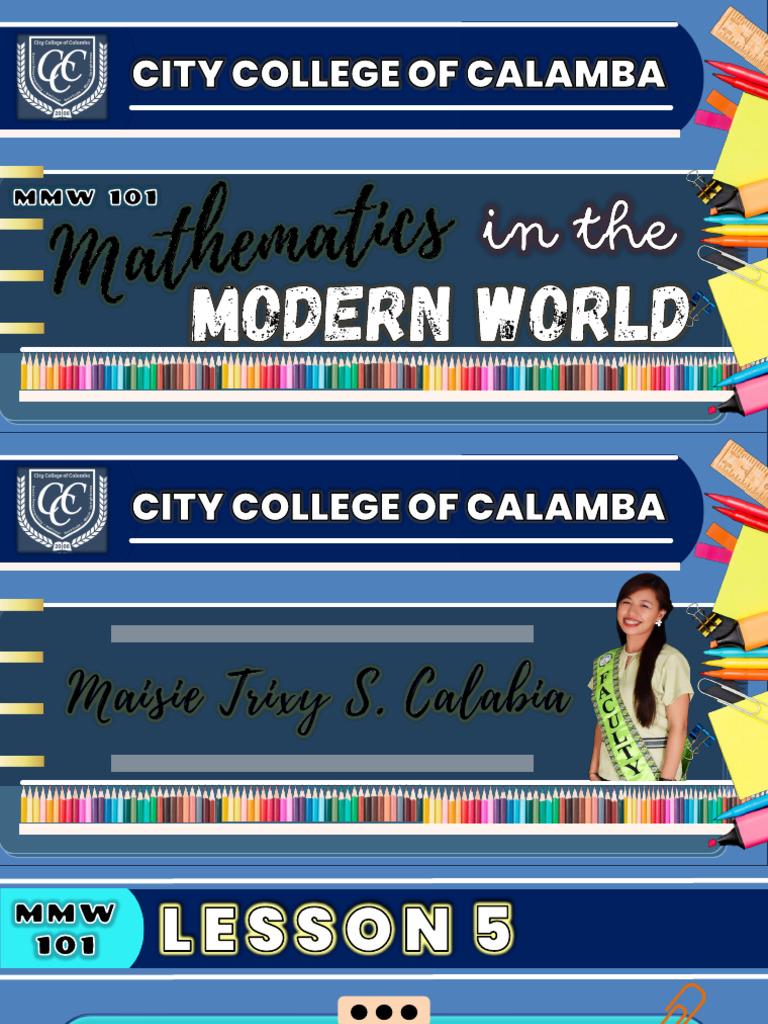 MMW 101 - Lesson 6 - Elementary Logic | PDF | Logic | Proposition