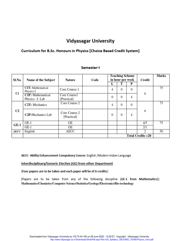 BSC Physics | PDF | Diffraction | Magnetic Field