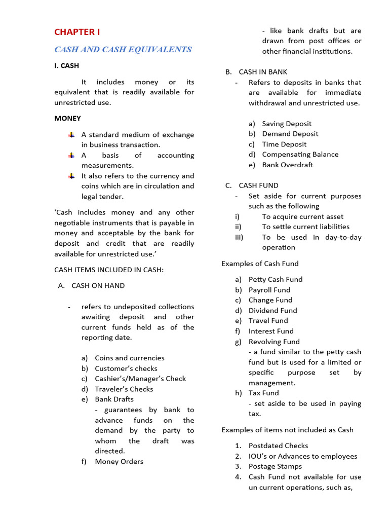 Alyssa Summary Pdf Money Deposit Account