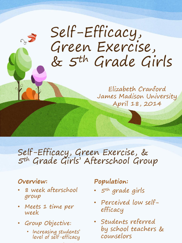 Boosting Self-Efficacy in 5th Grade Girls | PDF | Self Efficacy | Mood ...
