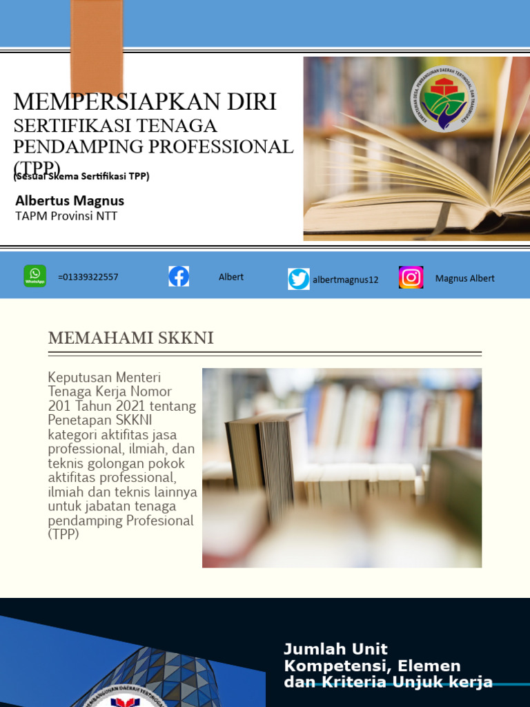Bahan Paparan Sertifikasi TPP-Skema Sertifikasi - ToT Regional IV | PDF | Ilmu Sosial