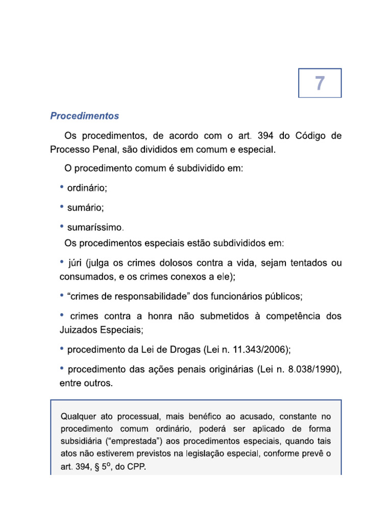 08 Procedimentos | PDF
