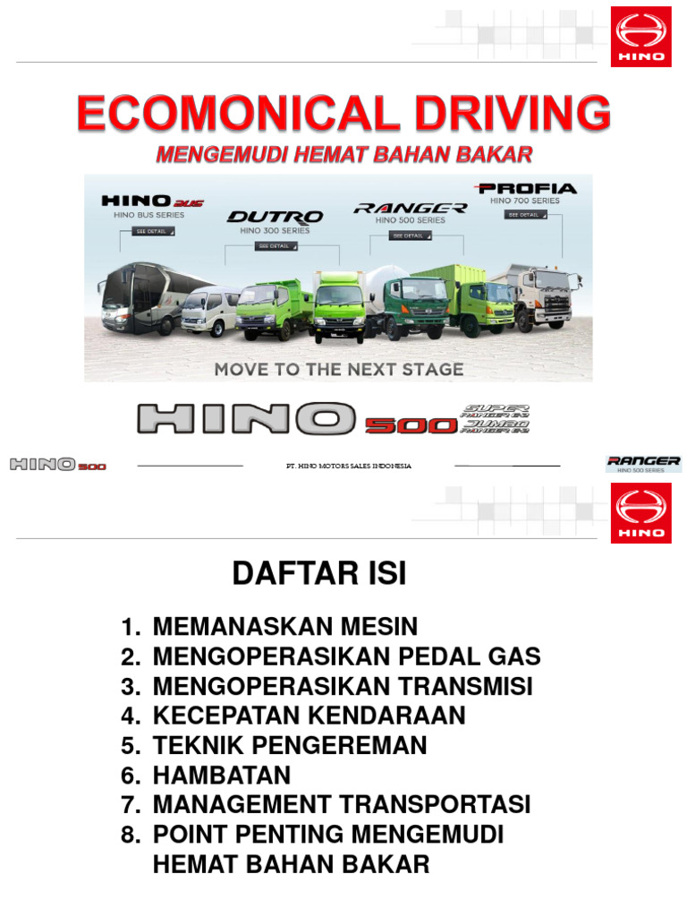 Economical Driving 500 | PDF
