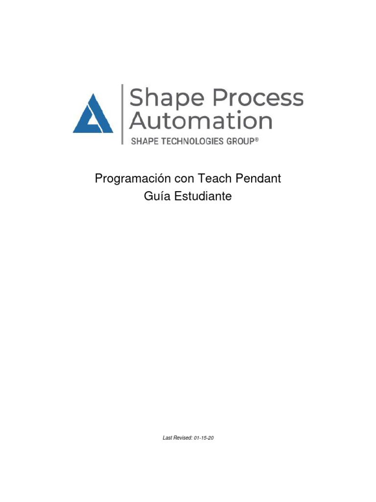 Teach Pendant Programming | PDF | Cartesian Coordinate System | Input ...