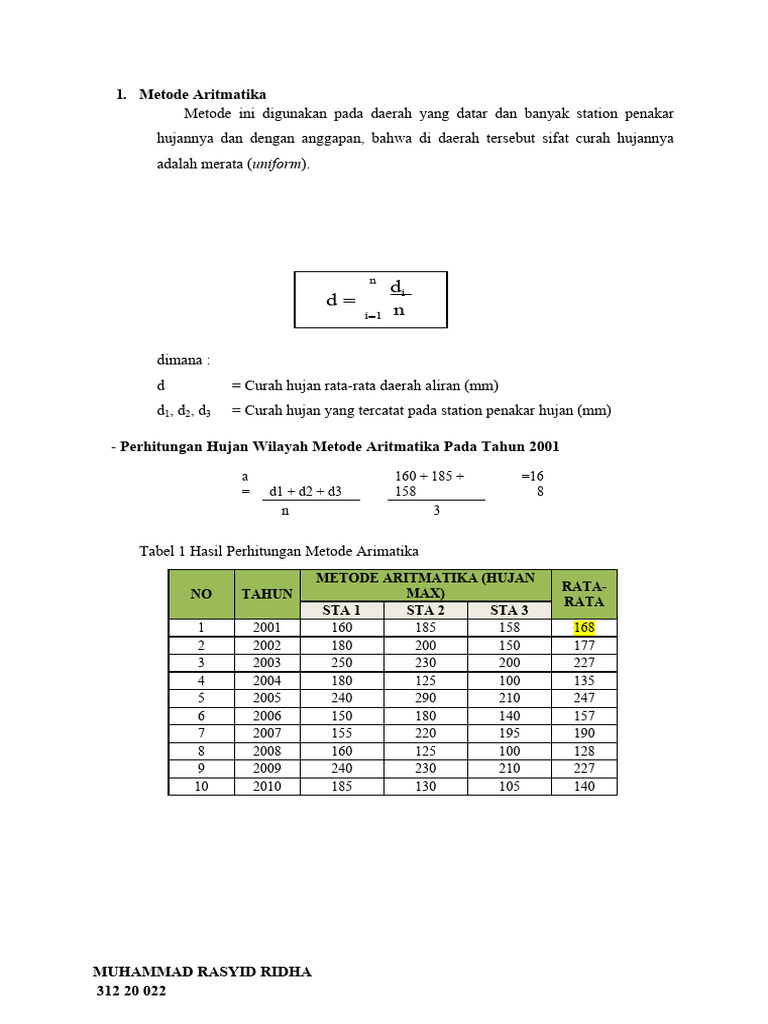 Drainase Moses | PDF | Metode & Bahan Ajar