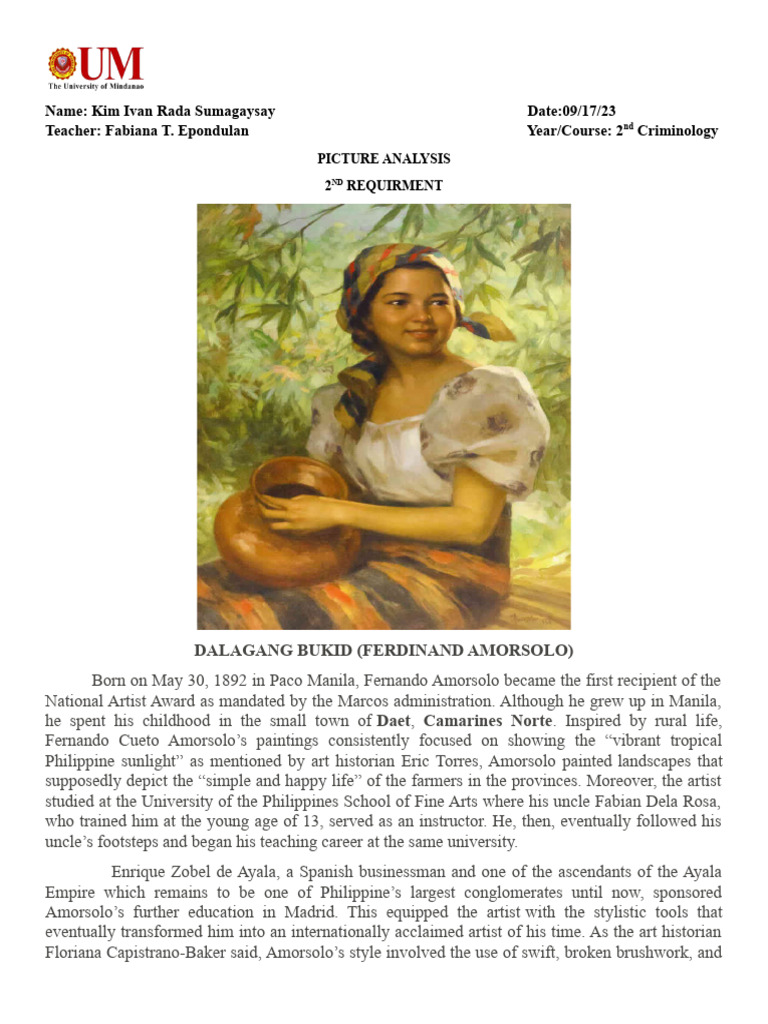 Kim Ivan R. Sumagaysay Ge20 2ND Requirment | PDF