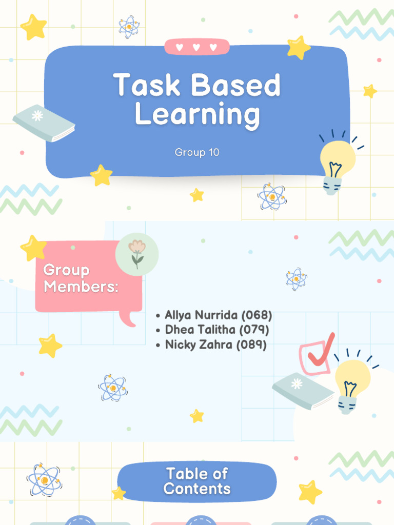Etm 10 - Task Based Learning | PDF | Learning | Teaching