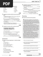 Focus 3 Unit 3 Test Worksheet 3 | PDF | English As A Second Or Foreign ...