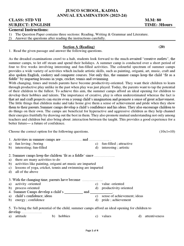 638430803897730368_STD_VII_EnglishFinal | PDF