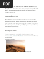 Coastal Fieldwork GCSE | PDF | Coast | Beach