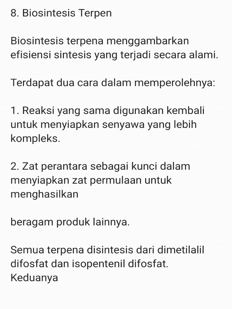 Biosintesis Terpen Pdf