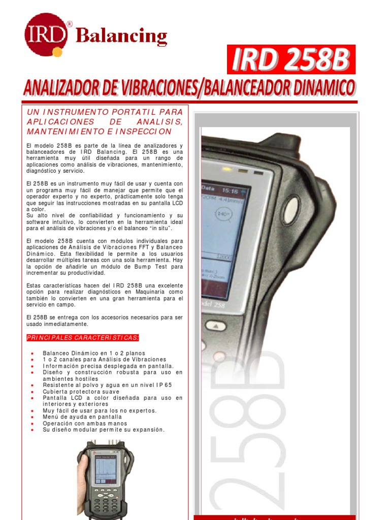 Ird 258 Manual | PDF | Frecuencia | Resonancia