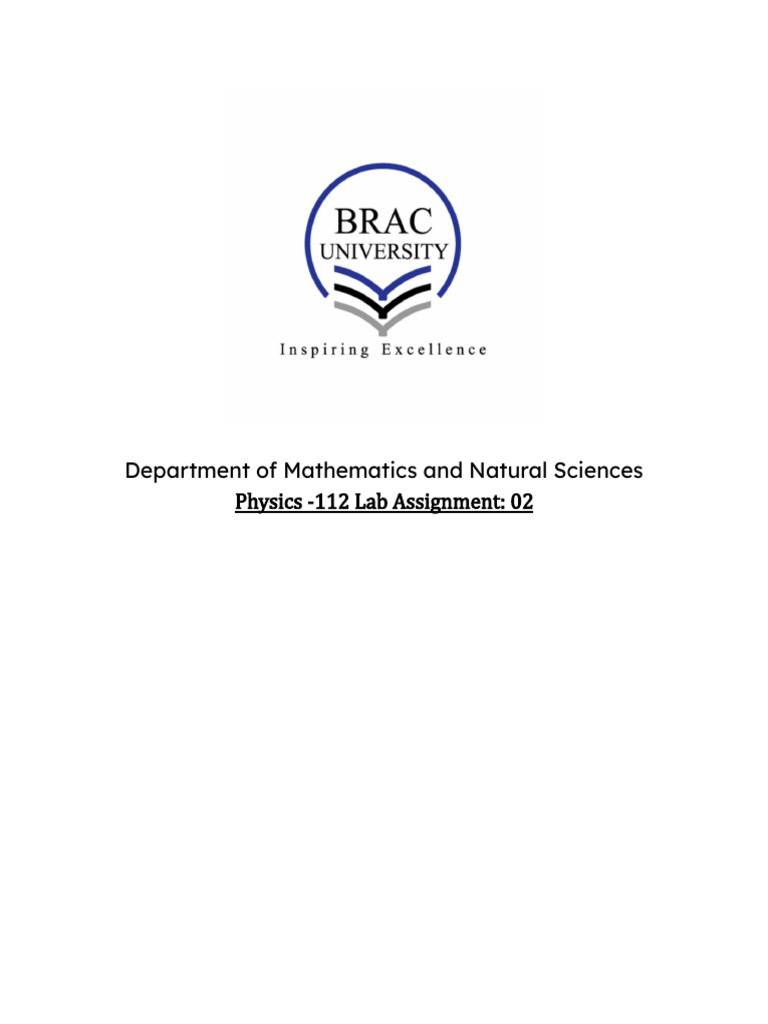 Ohidul Hossain 23101500 s3 A2 | PDF | Electric Field | Voltage
