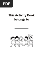 Early Bird Activity Book | PDF | Experience | Disability