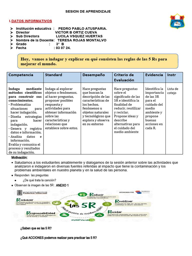 LAS 5 R | PDF | Residuos | Reciclaje