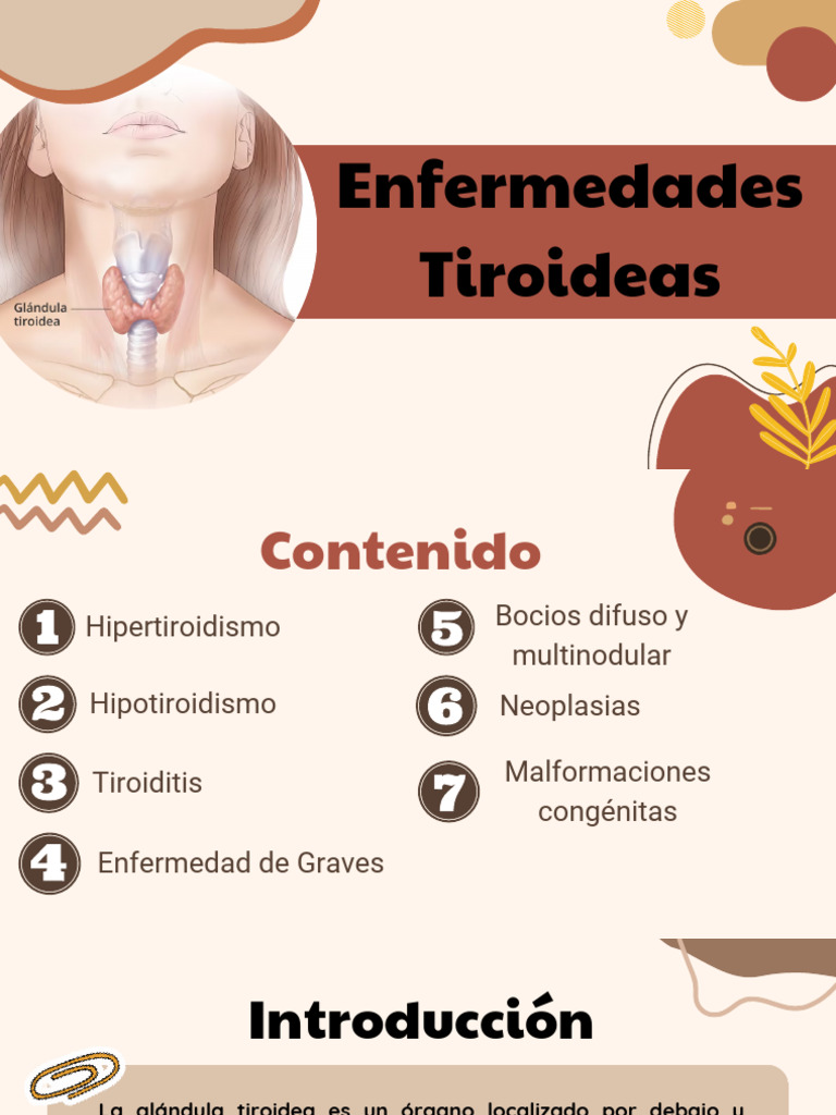 Enfermedades Tiroideas | PDF | Tiroides | Hipertiroidismo